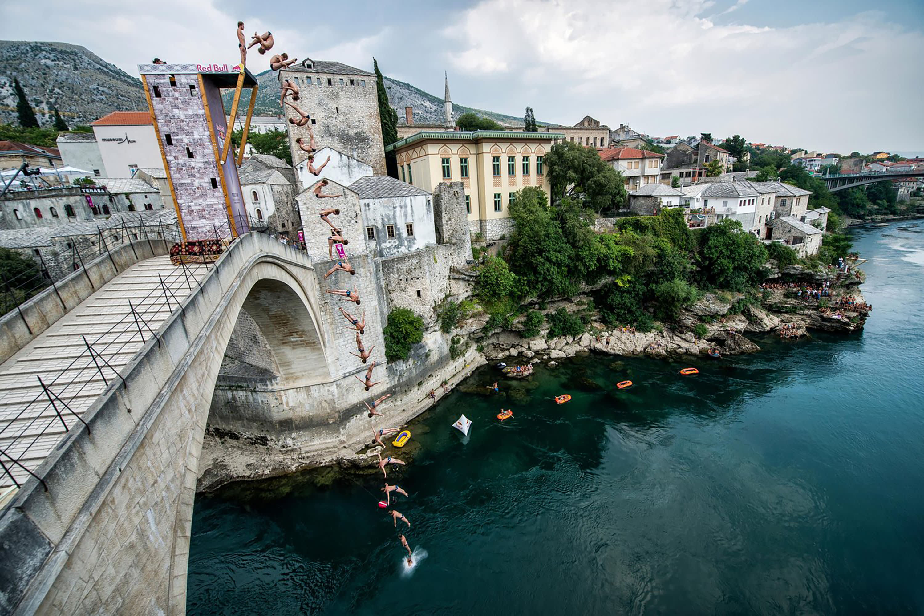 The Mostar Bridge Jumping Festival!
