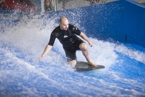 Indoor Wave Rider in Cardiff for Stag Do's
