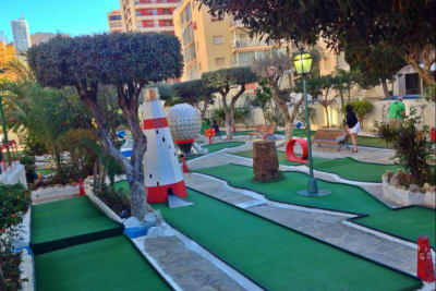 Crazy Golf in Benidorm